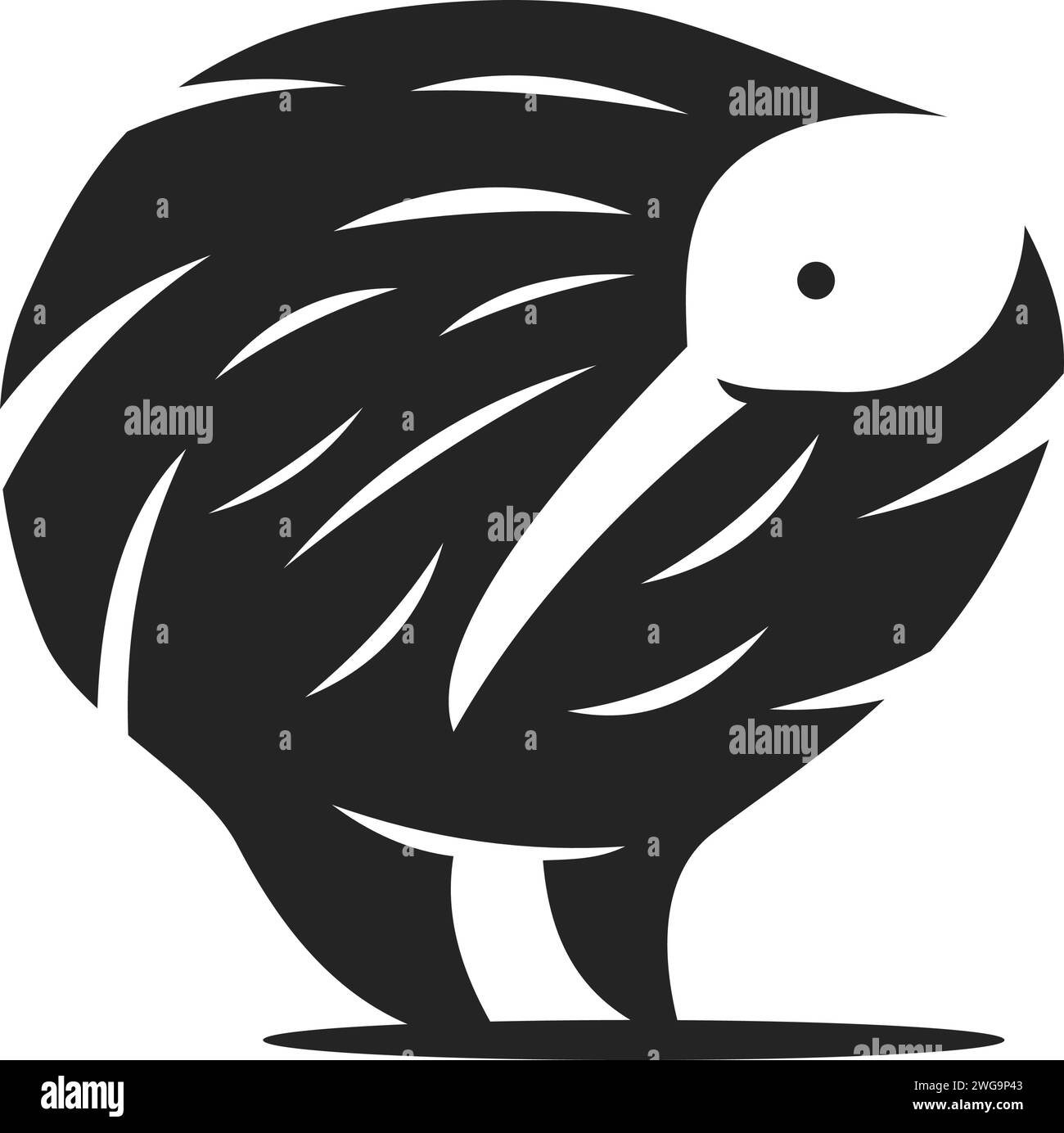 Kiwi Bird Logo template Isolated. Brand Identity. Icon Abstract Vector ...