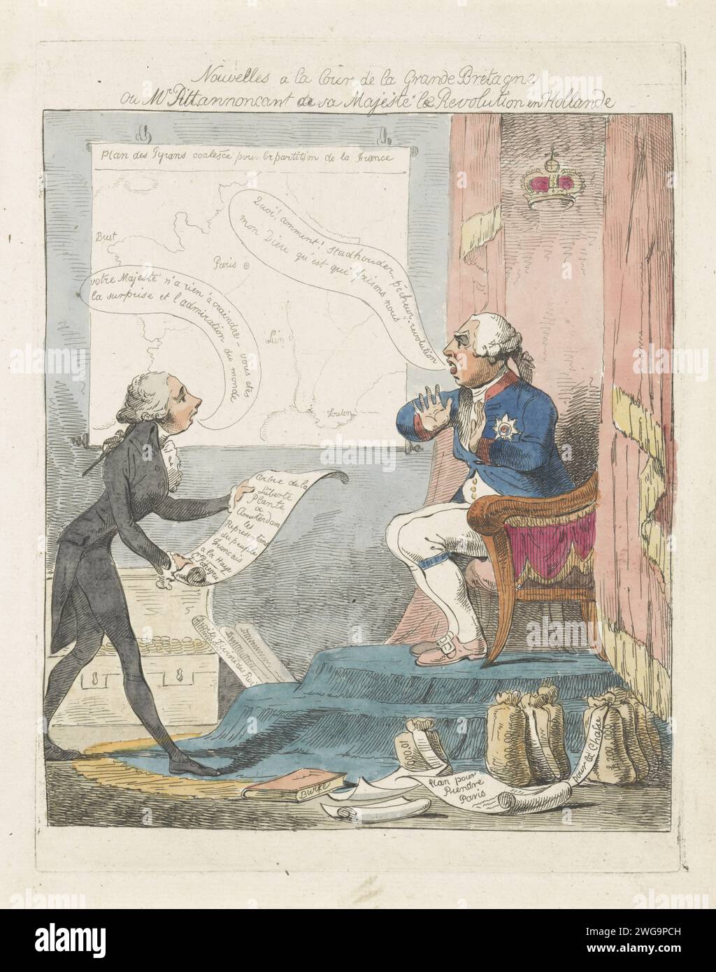 A map of france in 1795 hi-res stock photography and images - Alamy