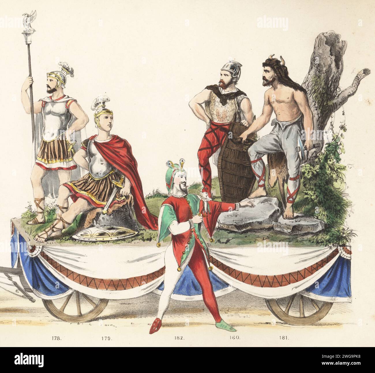 Roman general cape illustration hi-res stock photography and images - Alamy