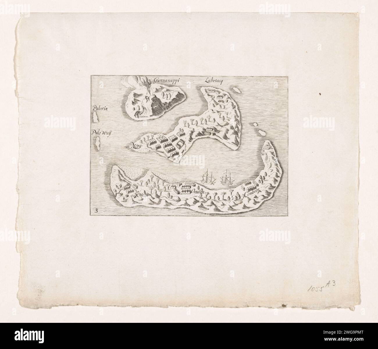 Banda islands map hi-res stock photography and images - Alamy