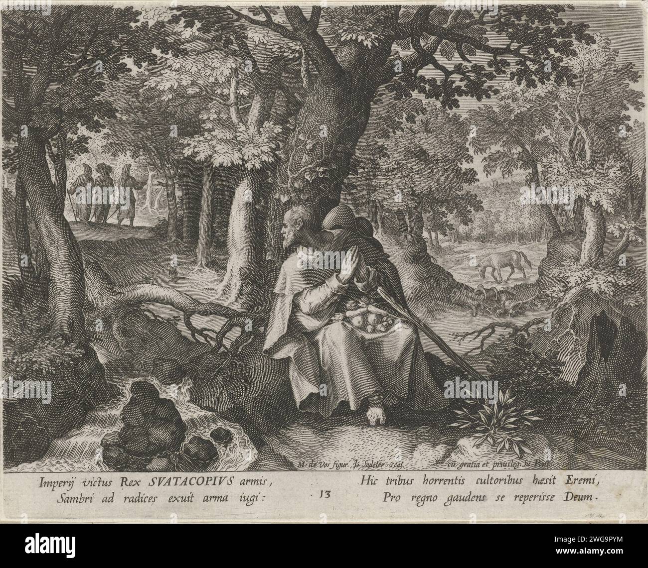 Hermit sits under hi-res stock photography and images - Alamy