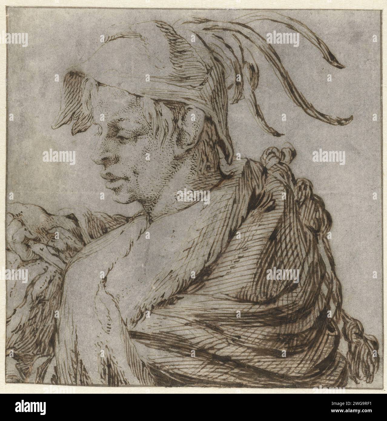 A Boy with a Feathered Hat, Jacques de Gheyn (III), c. 1616 - c. 1641 ...