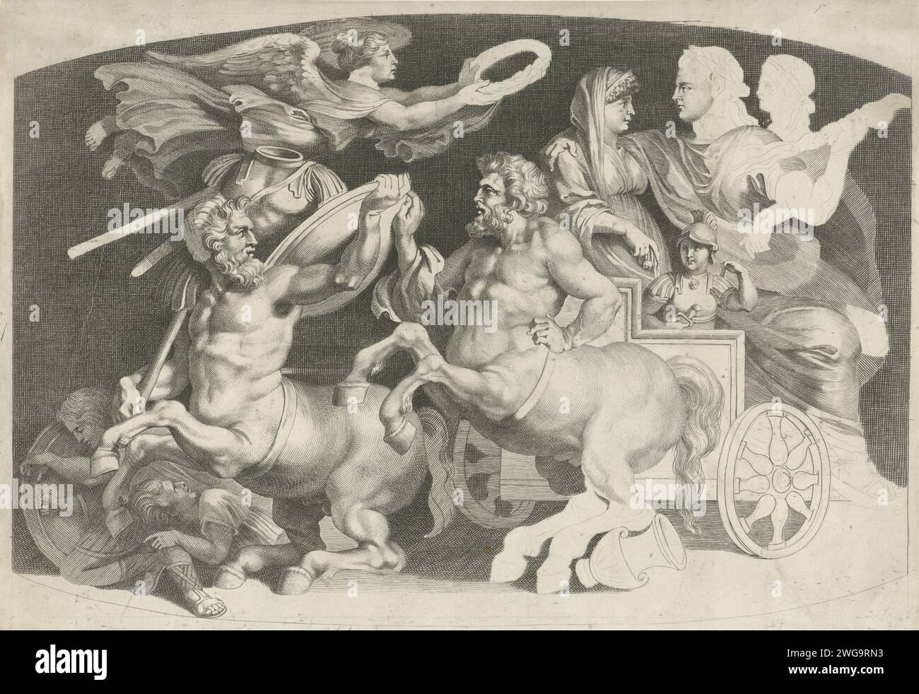 Camee Met of Triomf Van Germanicus in Agrippina, 1620 - 1658 print A ...