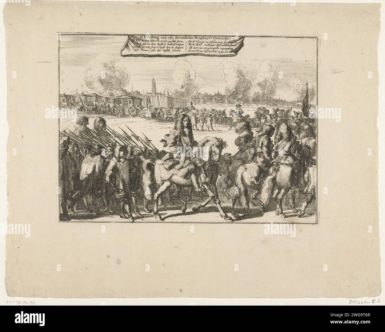 Arrival of Prince William III in Utrecht in April 1674, 1675 - 1700 ...