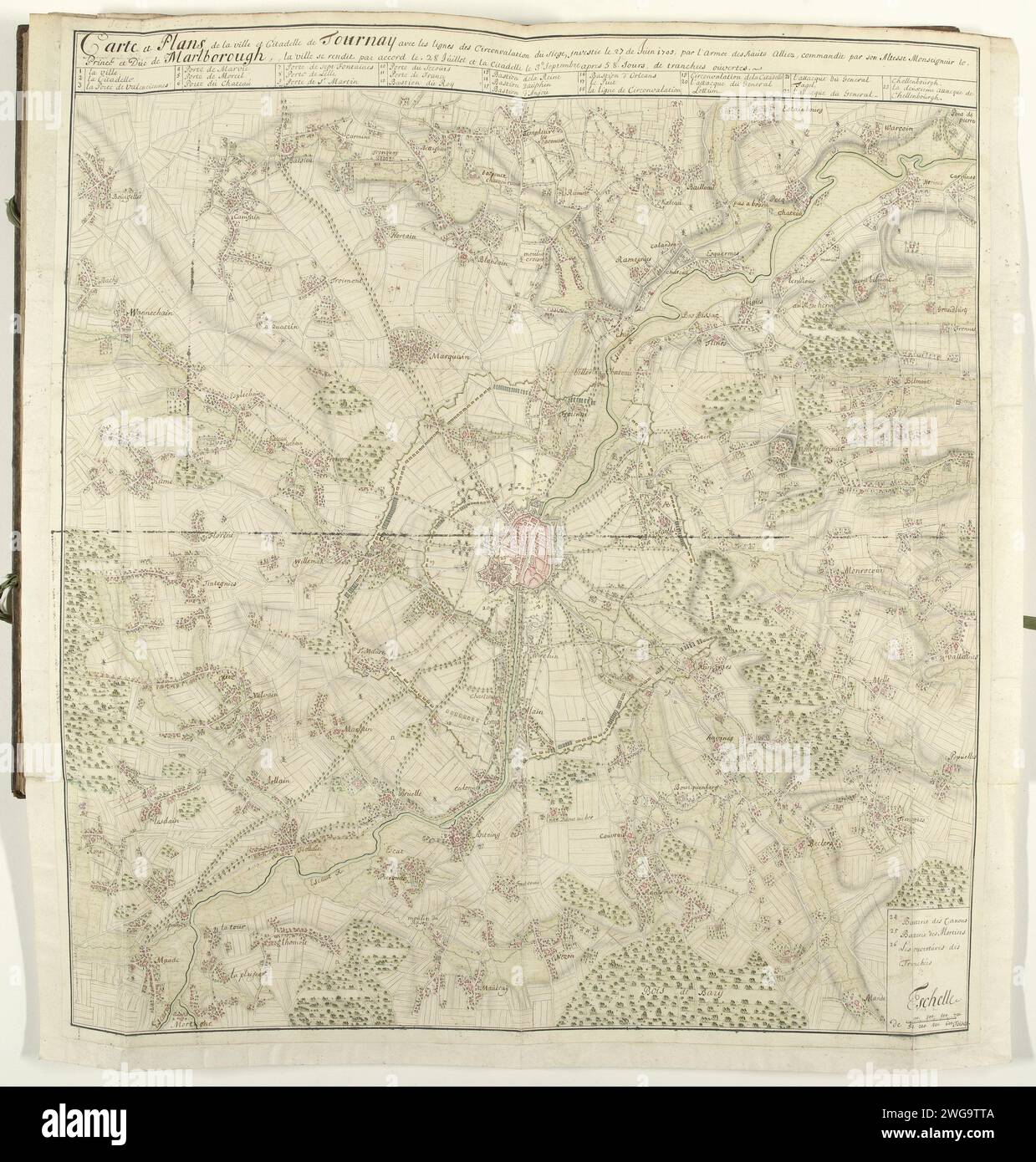 Tournai area map hi-res stock photography and images - Alamy