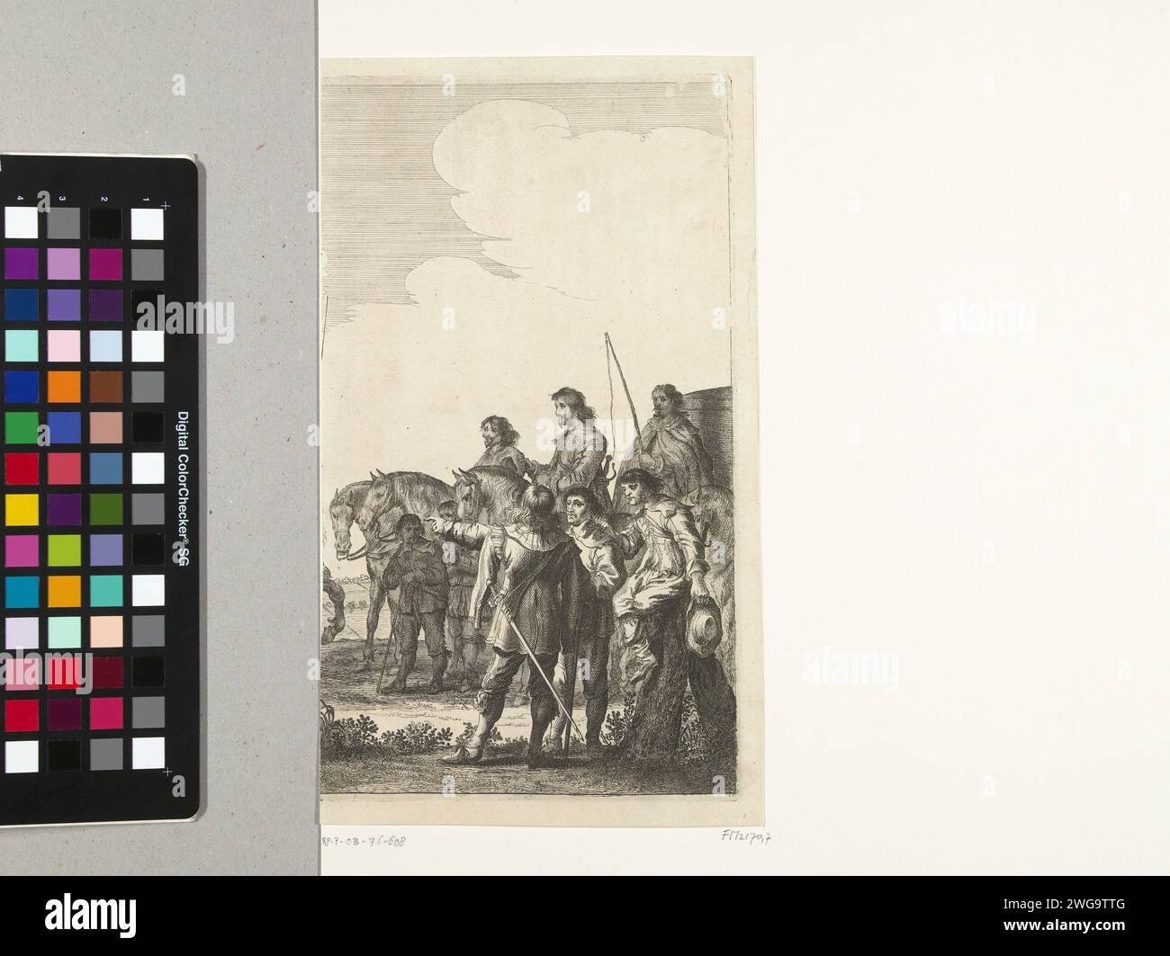 Entry of Maria Henrietta Stuart, Princess of Orange in Amsterdam (plate ...