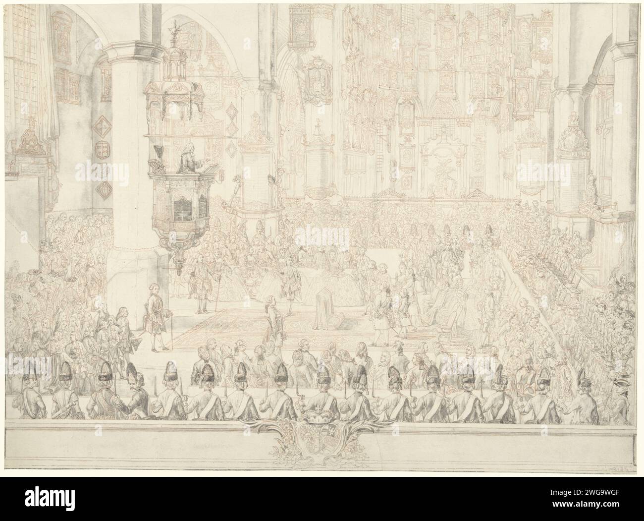 Marriage of Karel Christiaan van Nassau -Weilburg to Princess Carolina ...