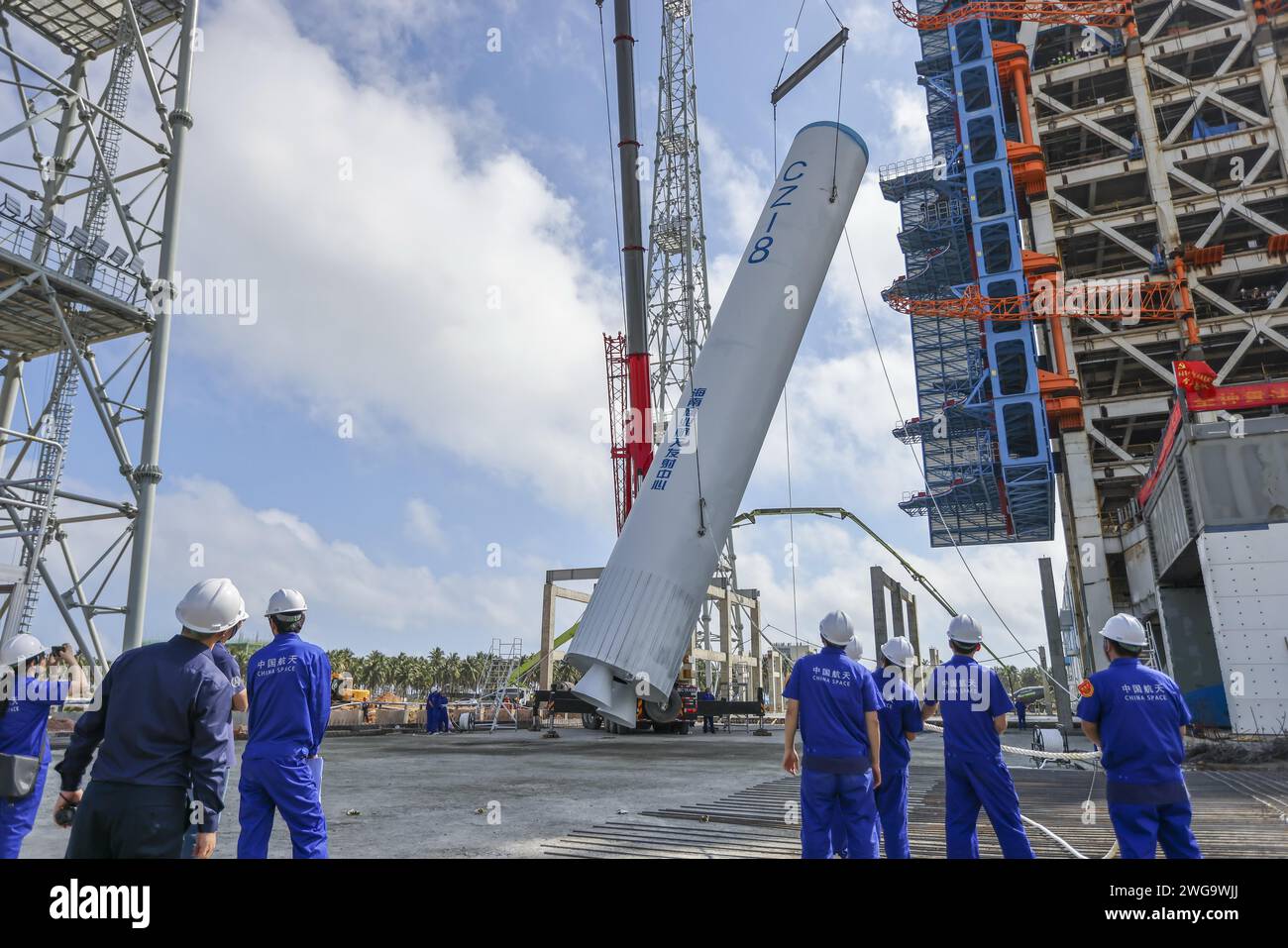 **CHINESE MAINLAND, HONG KONG, MACAU AND TAIWAN OUT** A replica CZ-8 ...