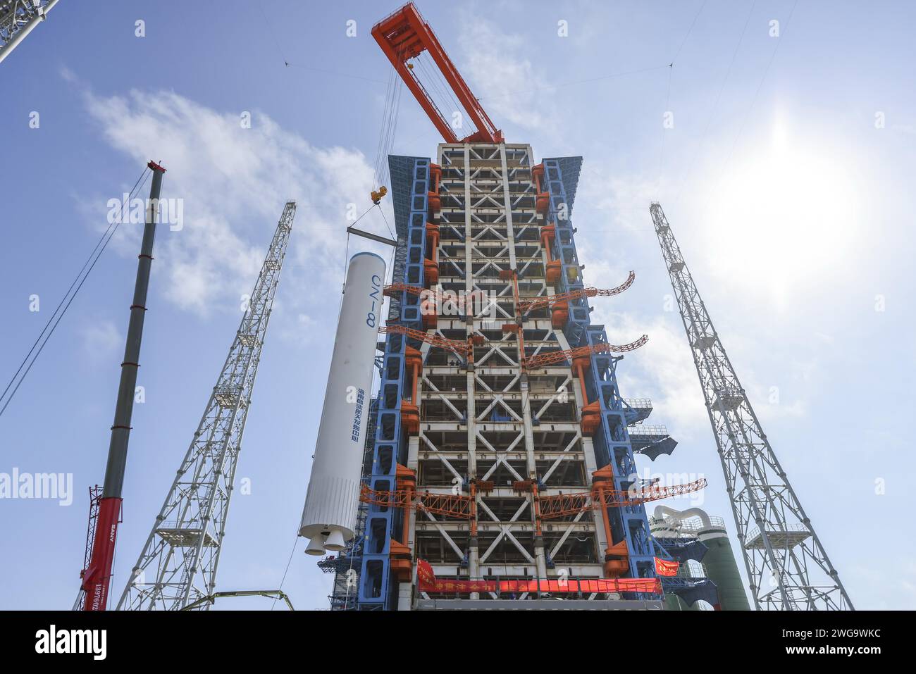 **CHINESE MAINLAND, HONG KONG, MACAU AND TAIWAN OUT** A replica CZ-8 ...