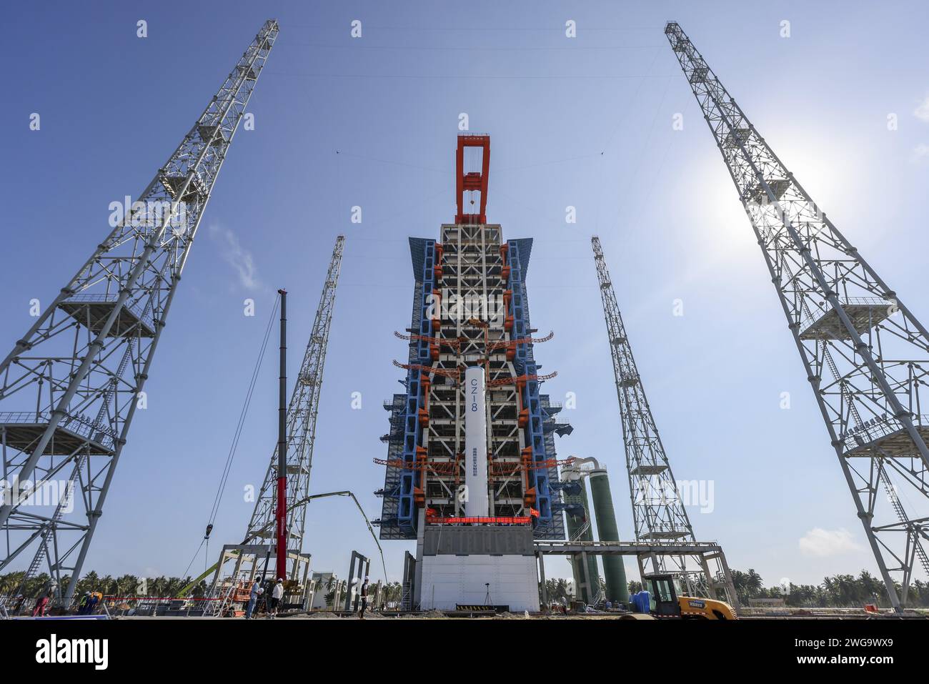 **CHINESE MAINLAND, HONG KONG, MACAU AND TAIWAN OUT** A replica CZ-8 ...