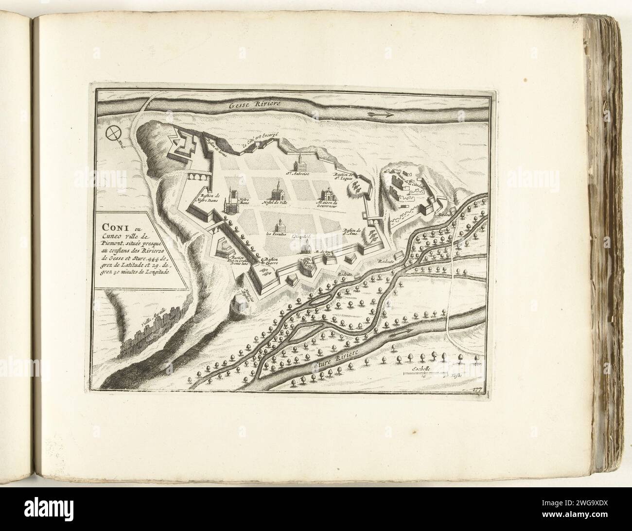 Map of cuneo hi-res stock photography and images - Alamy