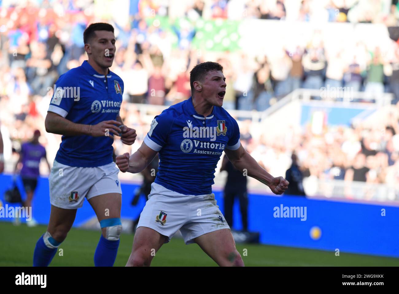 Rome, Lazio, Italy. 3rd Feb, 2024. ROME, ITALY 2024/02/03: Alessandro ...
