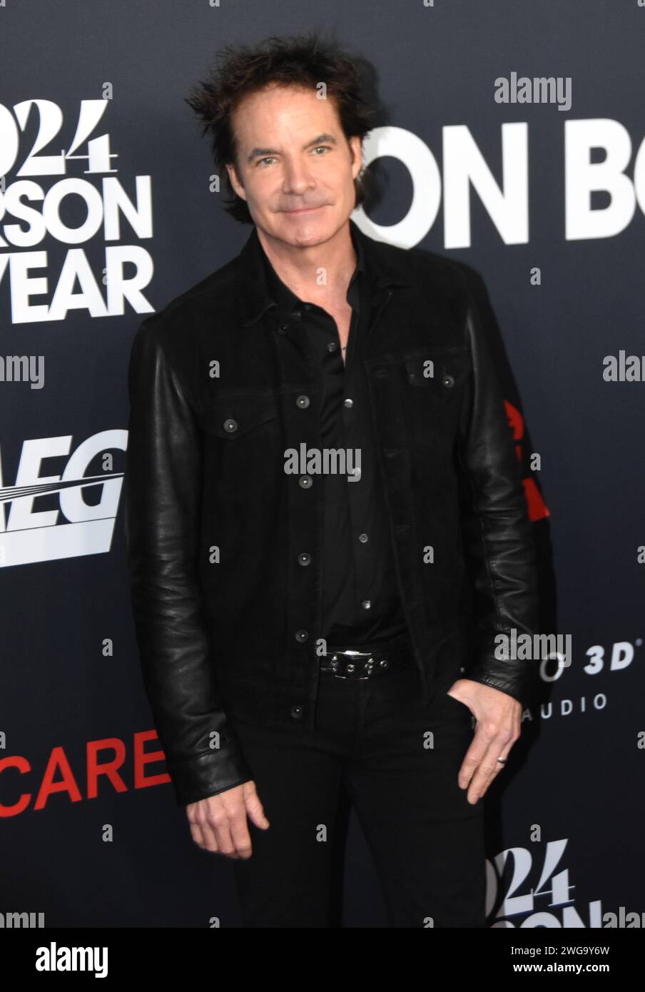 Los Angeles, California, USA 2nd February 2024 Singer Pat Monahan of ...