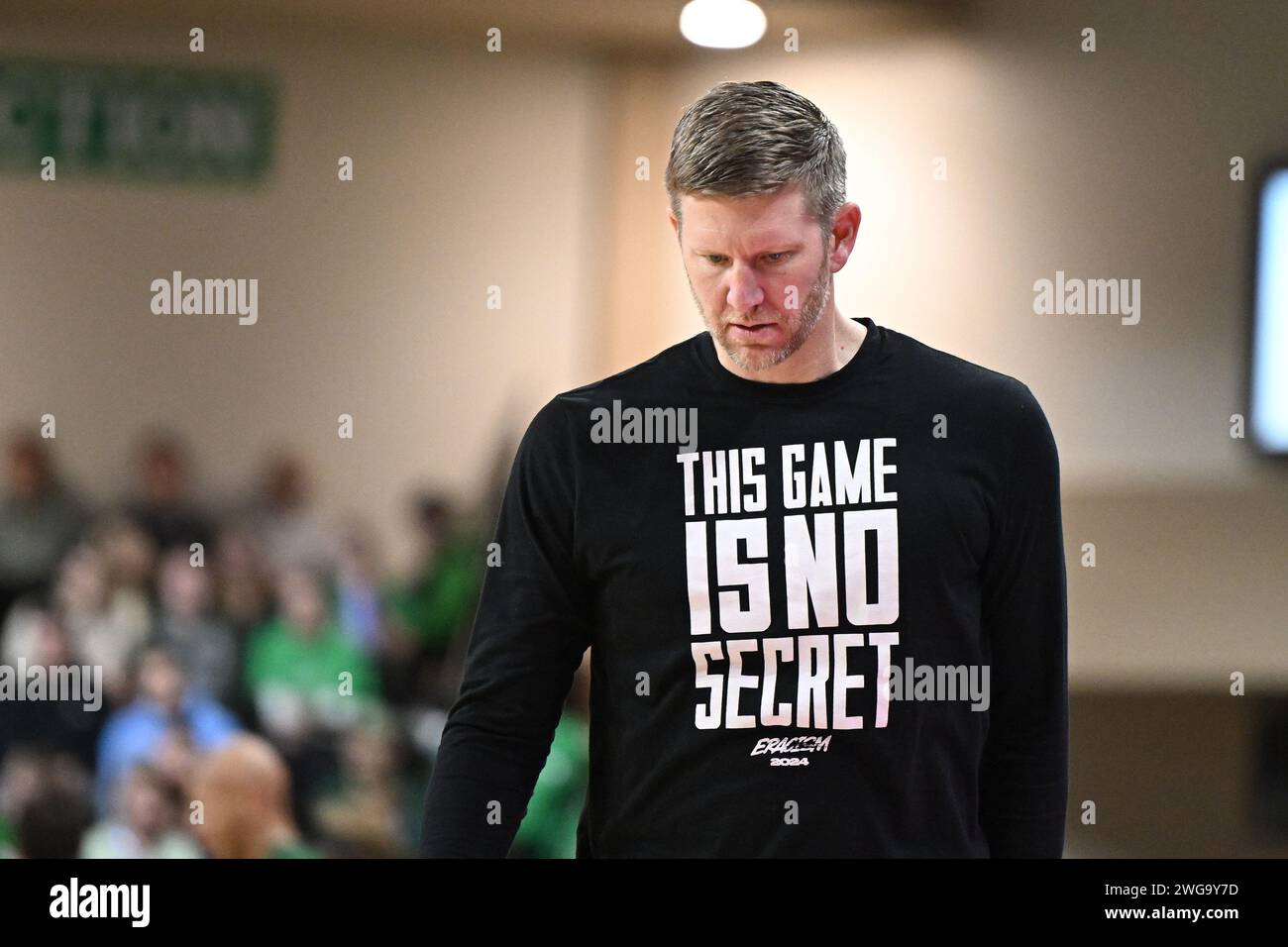 Grand Forks, USA. 03rd Feb, 2024. North Dakota State Bison head coach ...