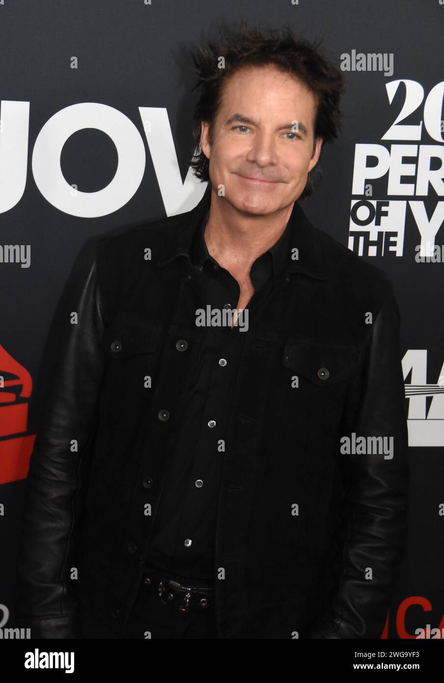 Los Angeles, California, USA 2nd February 2024 Singer Pat Monahan of ...