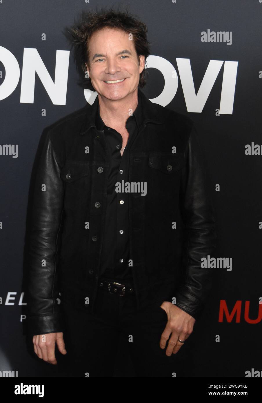 Los Angeles, California, USA 2nd February 2024 Singer Pat Monahan of ...