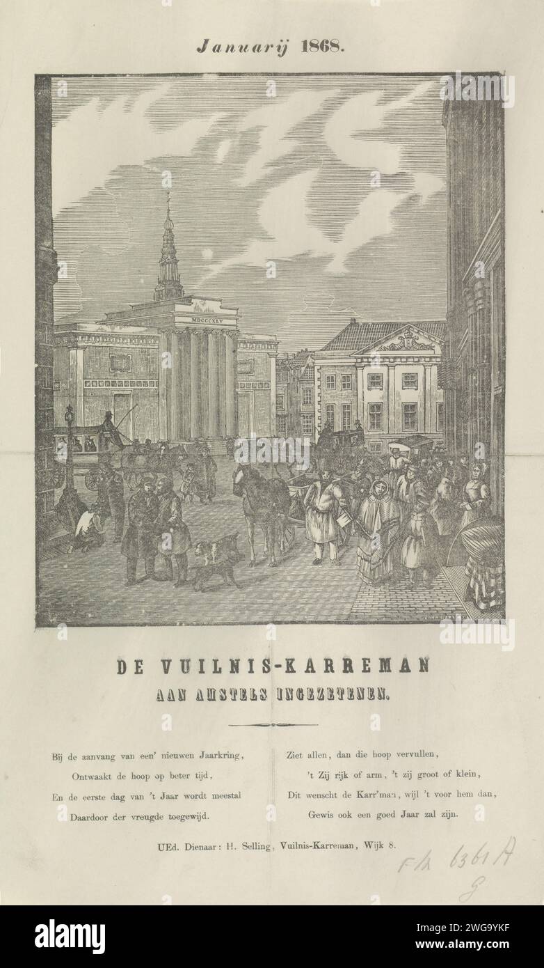 New Year's wish from the garbage collectors of Amsterdam for the year ...