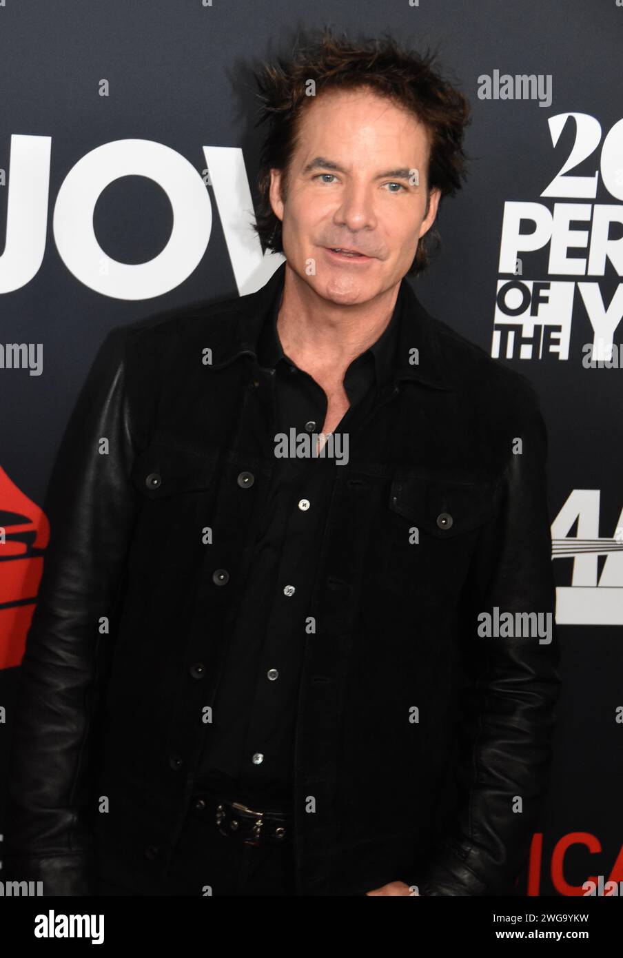 Los Angeles, California, USA 2nd February 2024 Singer Pat Monahan of ...