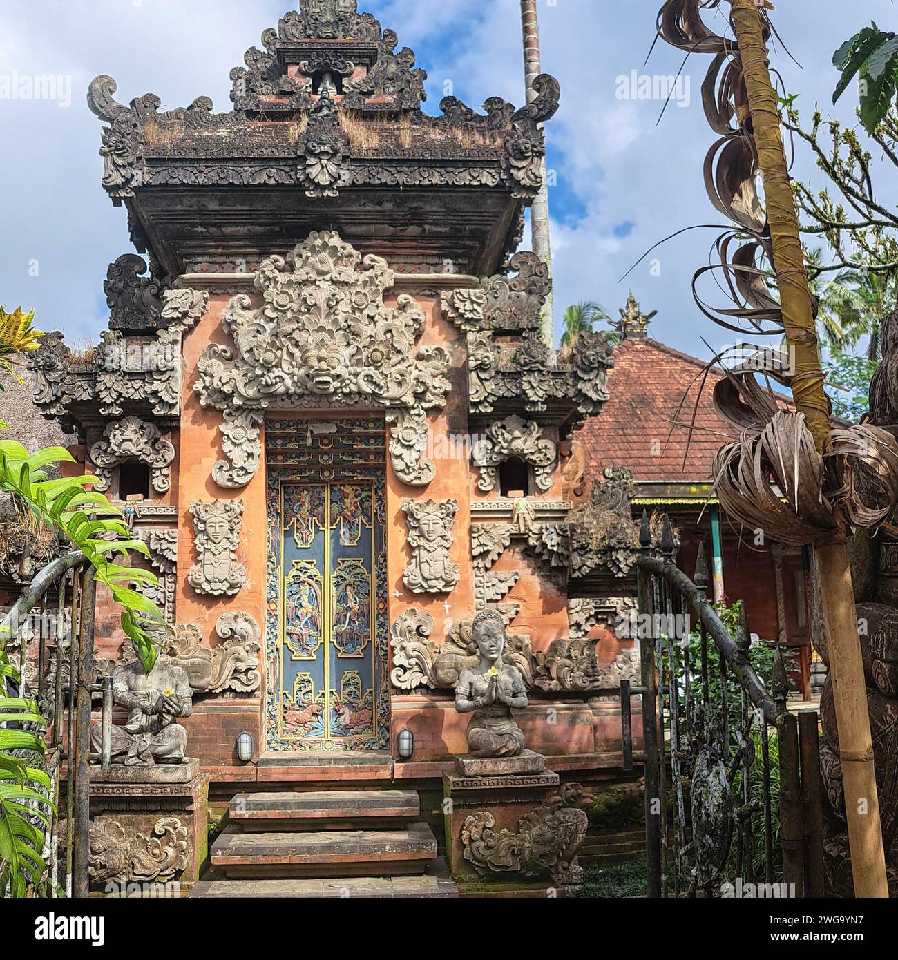 Temple in Ubud, Bali, Indonesia Stock Photo - Alamy