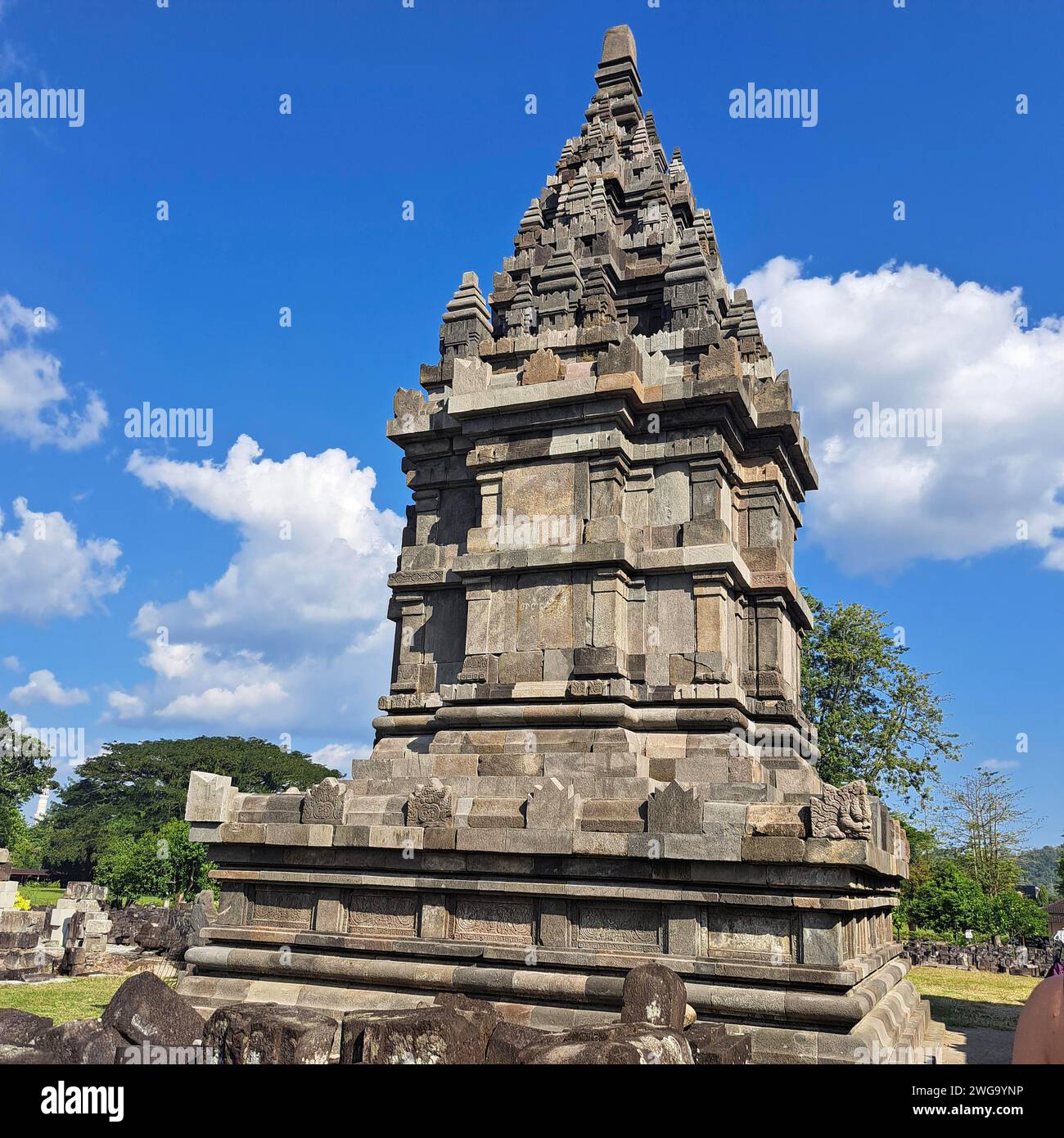 Hindu Temple in Prambanan complex, Indonesia Stock Photo - Alamy