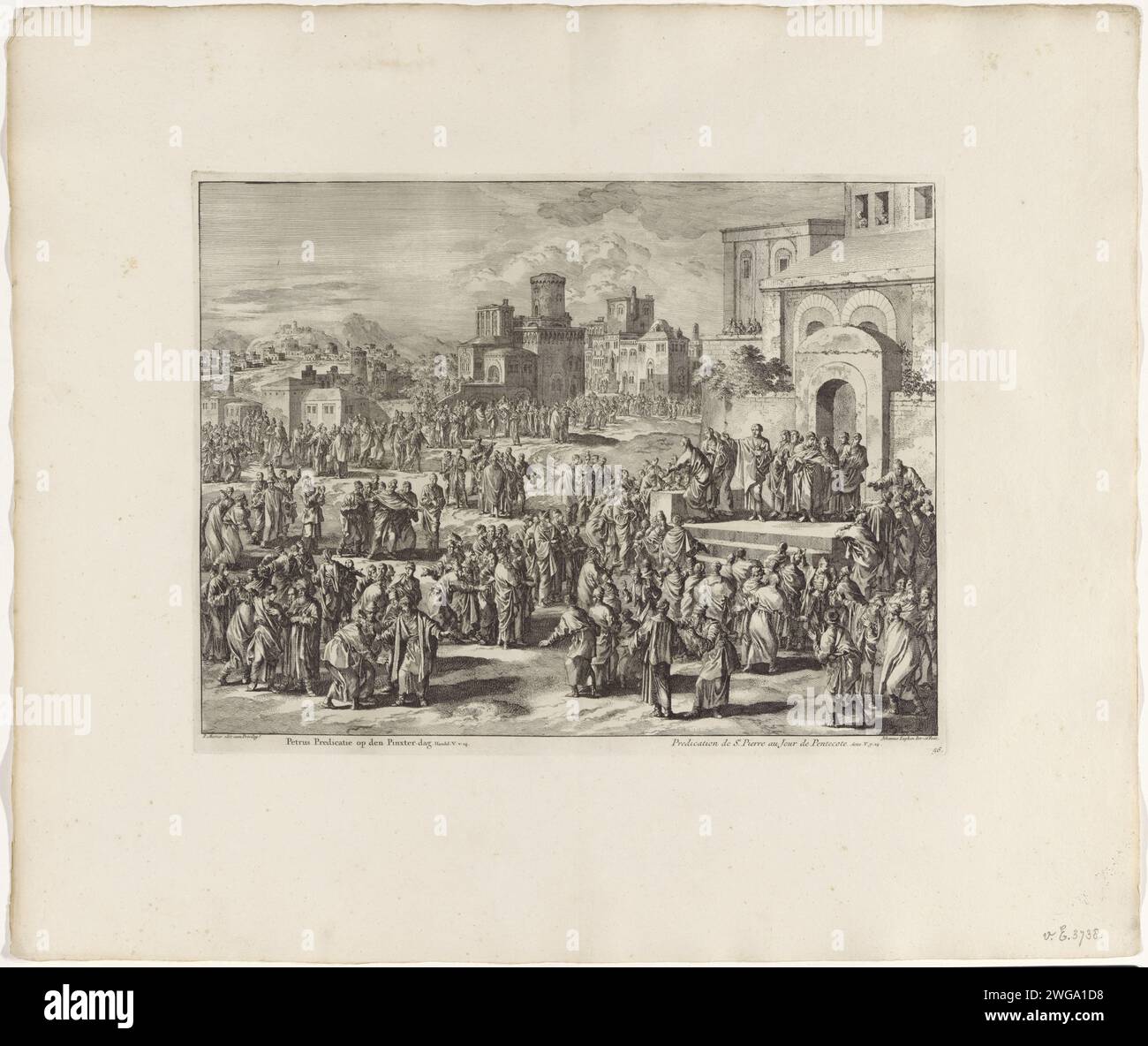 Peter preaching at pentecost hi-res stock photography and images - Alamy