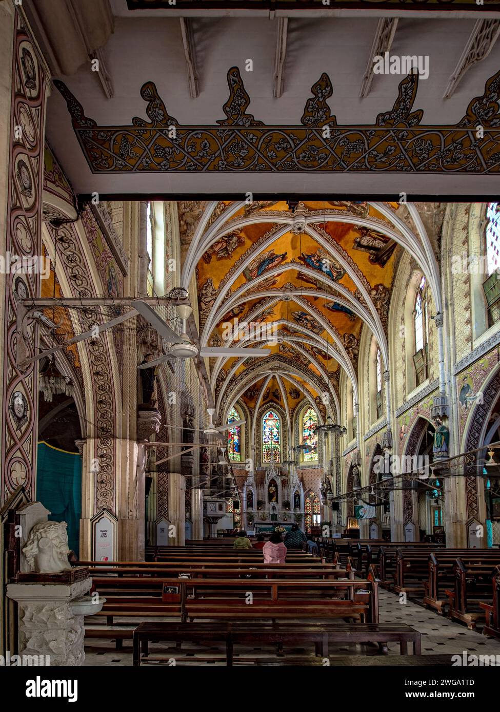 02 01 2024 Vintage Old Cathedral of the Holy Name, Nathalal Parikh Marg ...