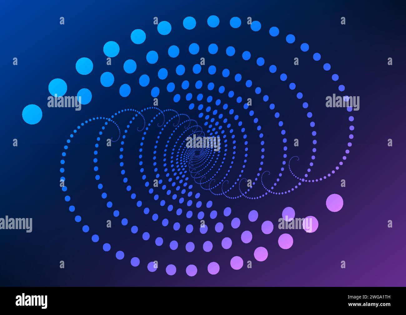 Glowing future 3d shapes hi-res stock photography and images - Alamy
