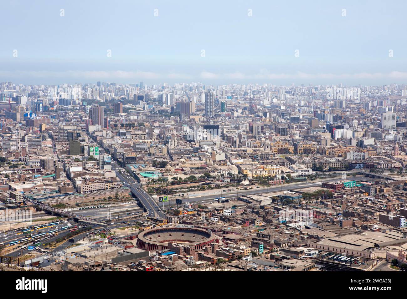 Lima city view hi-res stock photography and images - Alamy
