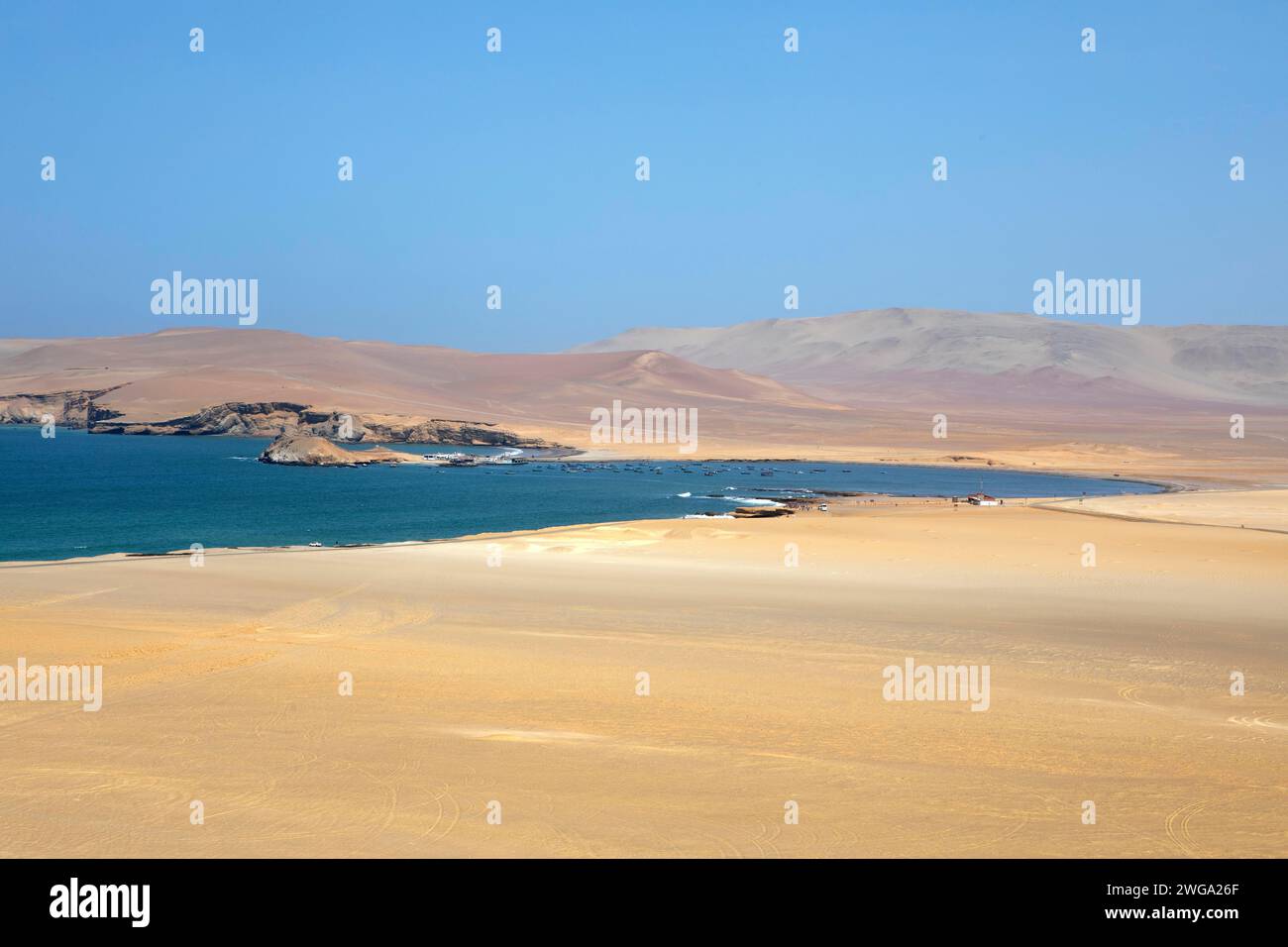 Reserva Nacional de Paracas, Ica region, Pisco province, Peru Stock ...