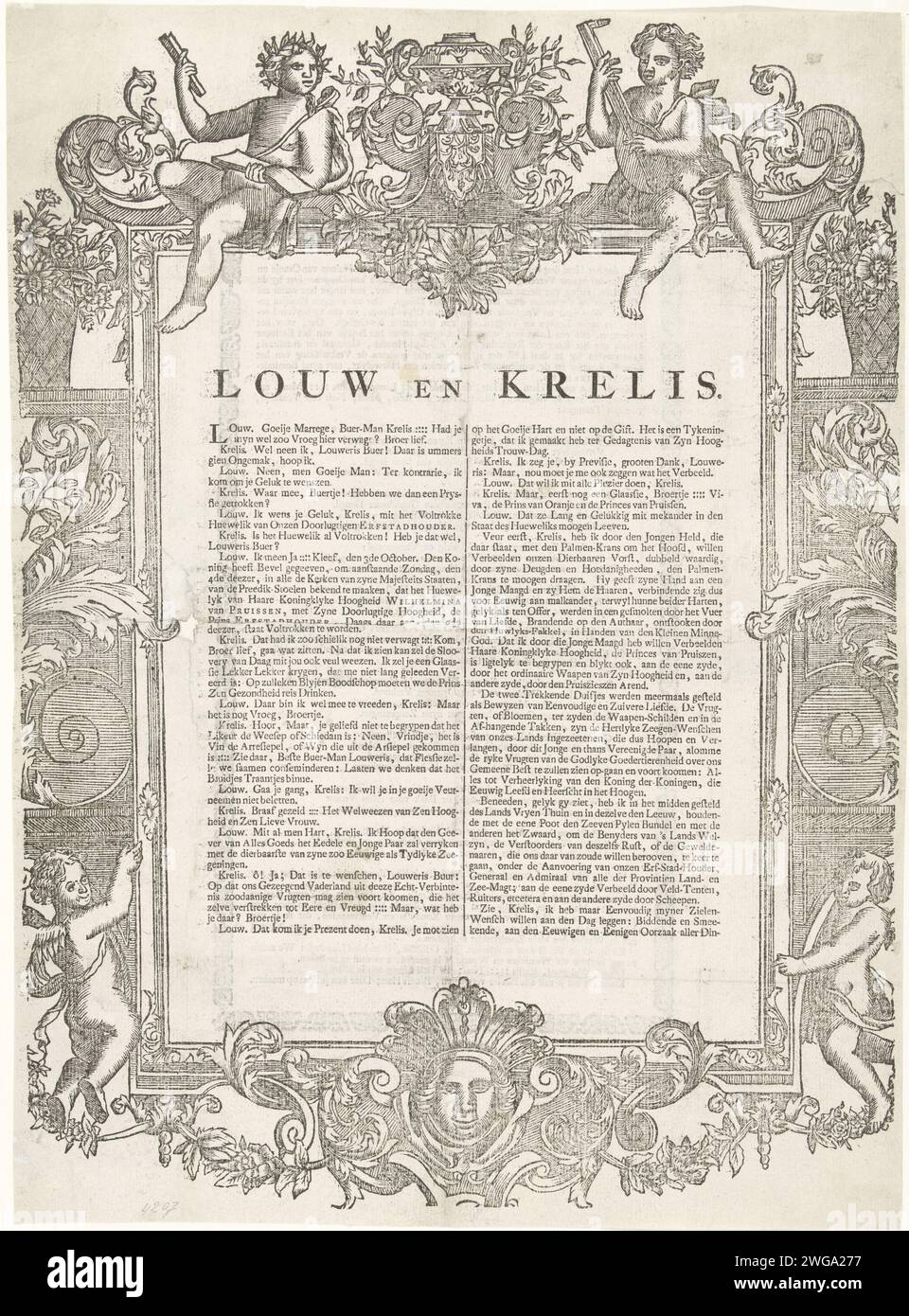 Consultation Van Louw and Krelis, on the occasion of the marriage of ...