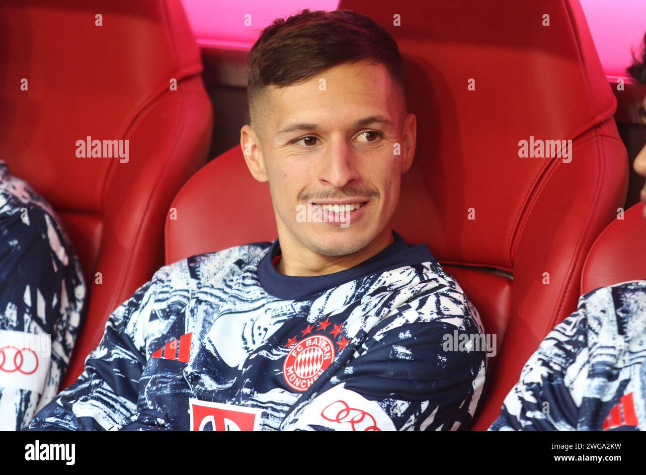 MUNICH, Germany. , . 17 Bryan ZARAGOZA, new player for Fc Bayern before ...
