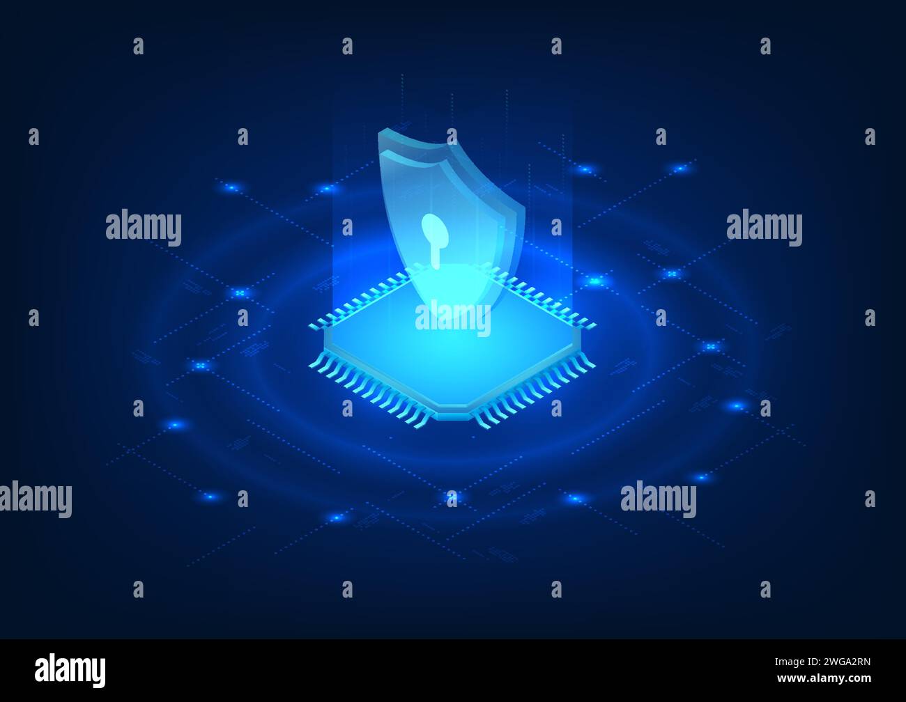 Shield placed Stock Vector Images - Alamy