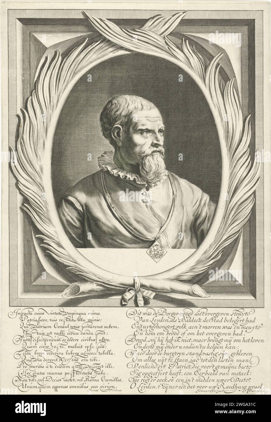 Portrait of Pieter Adriaansz. van der Werff, Pieter Philippe, 1645 ...