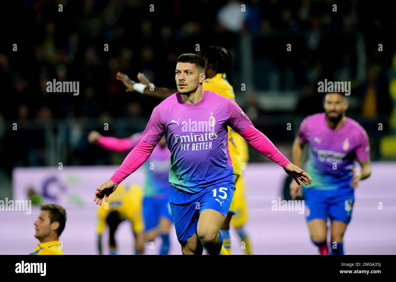 Luka jovic of milan hi-res stock photography and images - Alamy