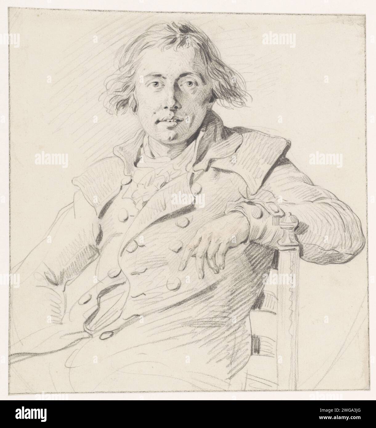 Portrait of Johannes Christiaan Janson, Nicolaas van der Worm, 1780 ...