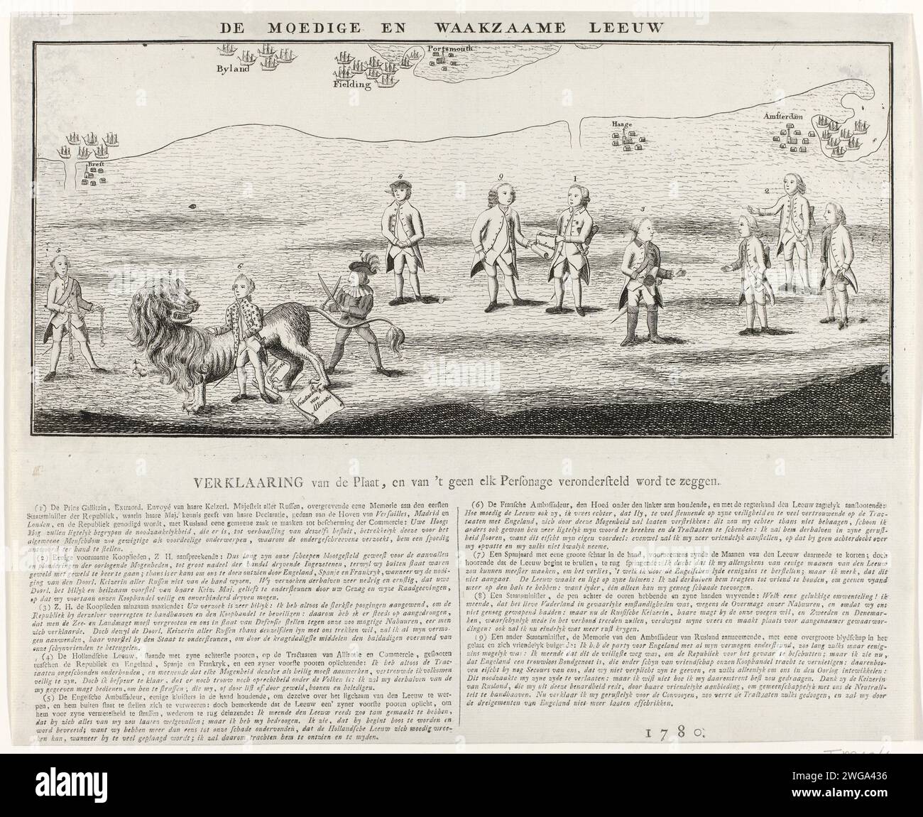 Anglo dutch war map hi-res stock photography and images - Alamy