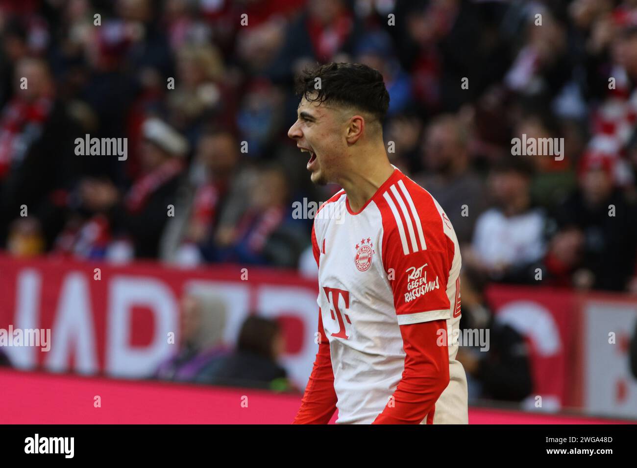 MUNICH, Germany. , . goal celebration by Aleksandar PAVLOVIC during the ...