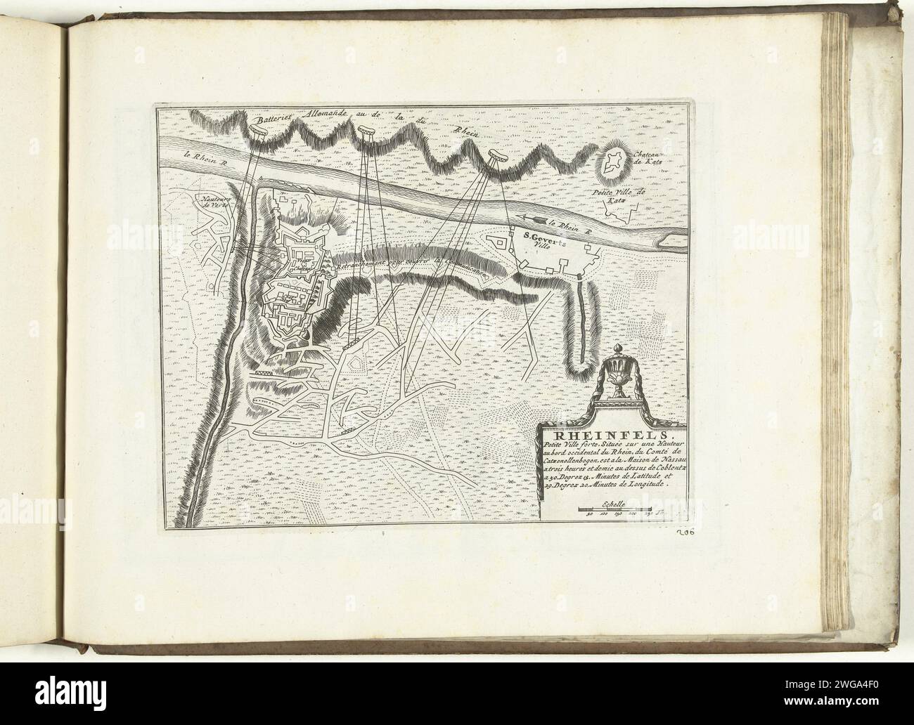 Map of rheinfels hi-res stock photography and images - Alamy