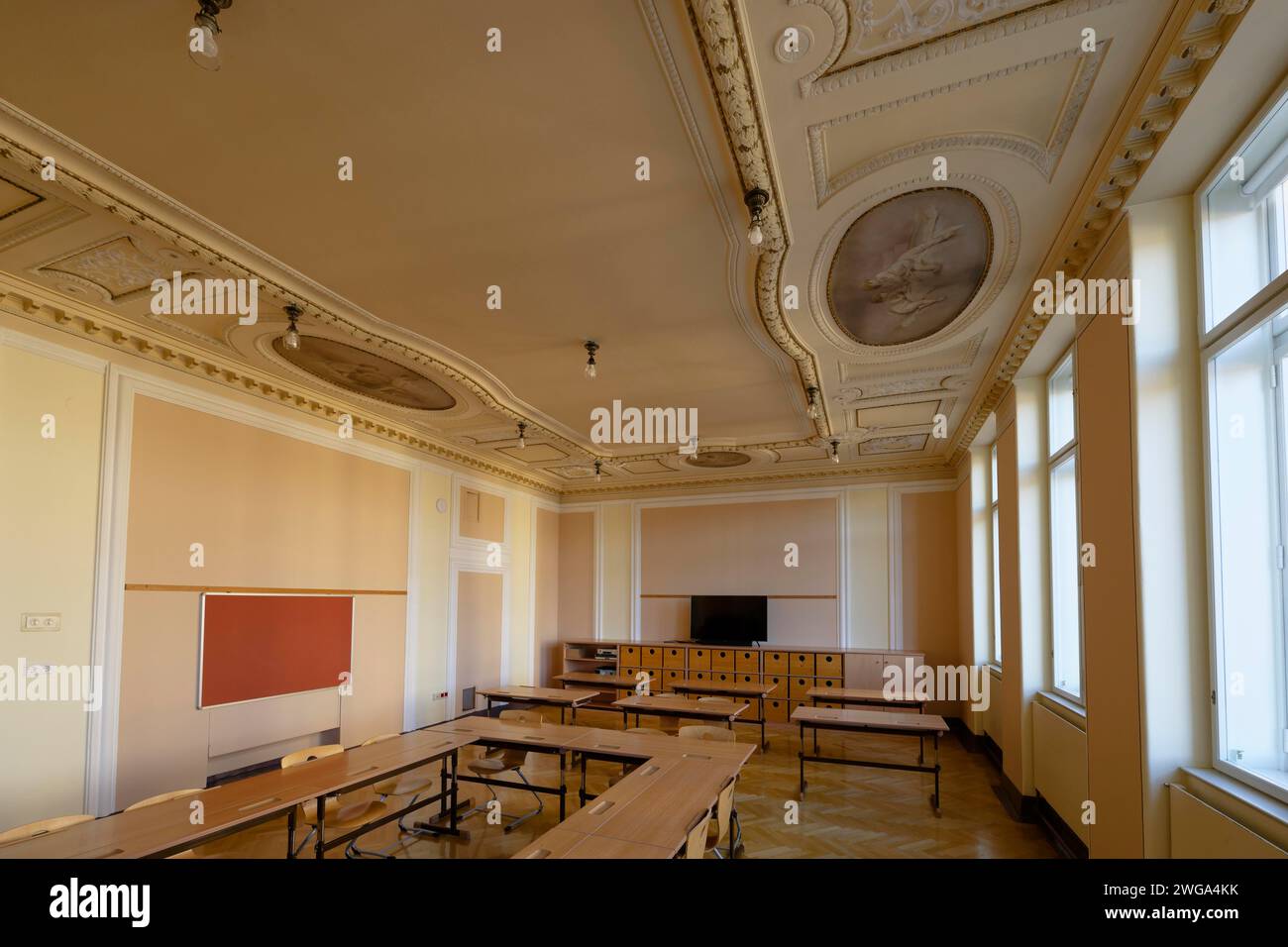 Louis XIV style, school, museum, Berndorf style classes, Berndorf ...