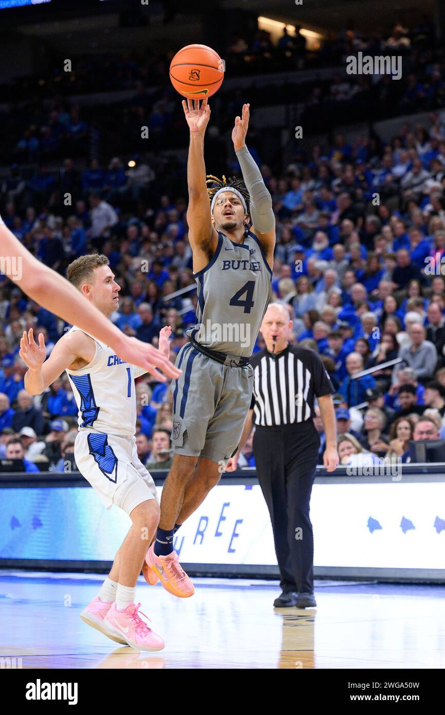 OMAHA, NE - FEBRUARY 02: Creighton Bluejays guard Steven Ashworth (1 ...