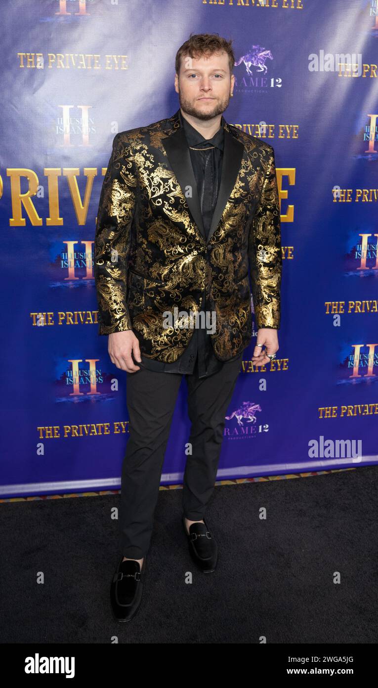 ELLIOT attends premiere of Illusion Islands’ The Private Eye movie at ...