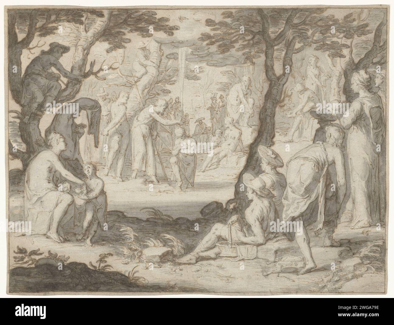 Pouring paint on head hi-res stock photography and images - Alamy