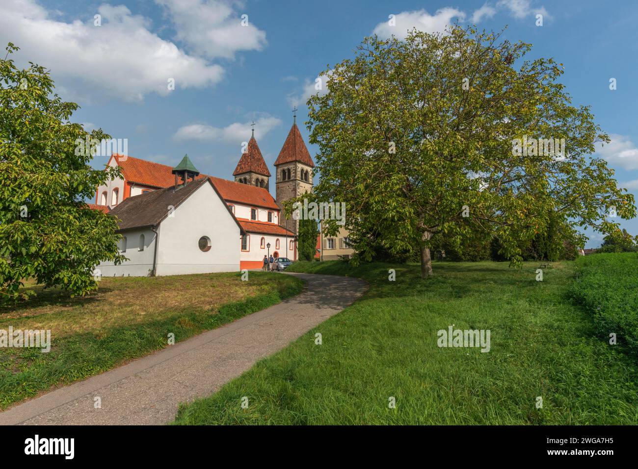 Collegiate Church of St Peter and Paul, Niederzell, Reichenau Island ...