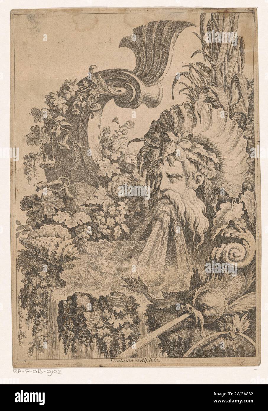 River god alpheus hi-res stock photography and images - Alamy