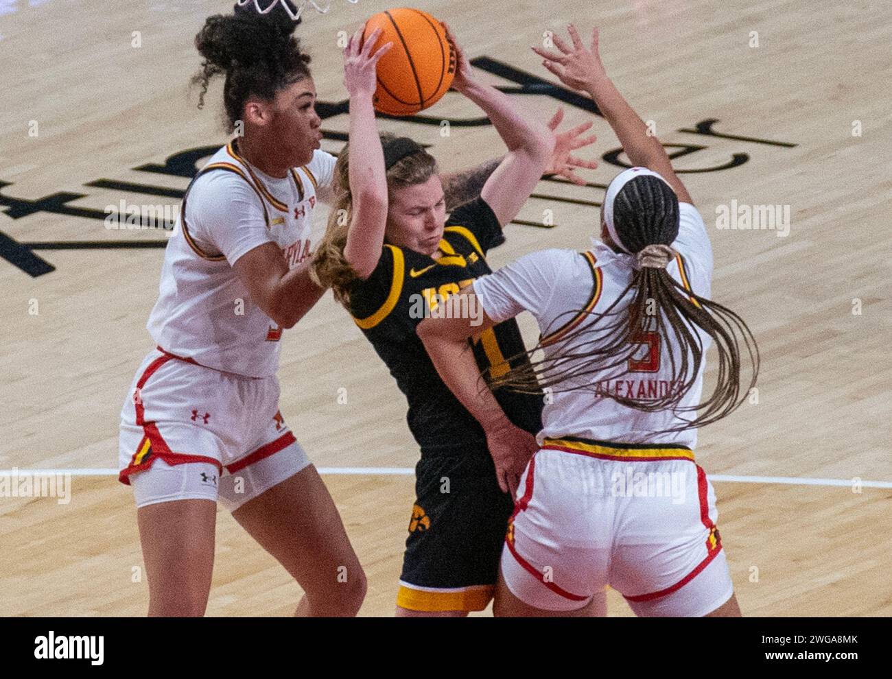 College Park, USA. 03rd Feb, 2024. COLLEGE PARK, MD. - FEBRUARY 03 ...