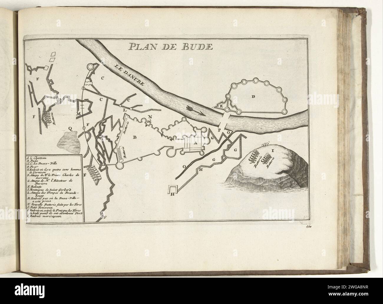 Map of buda hi-res stock photography and images - Alamy