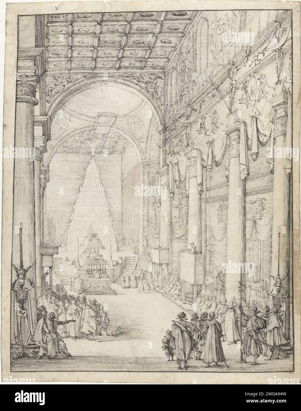 For Emperor Matthias, c. 1619 - 1620 drawing Corporate service for ...