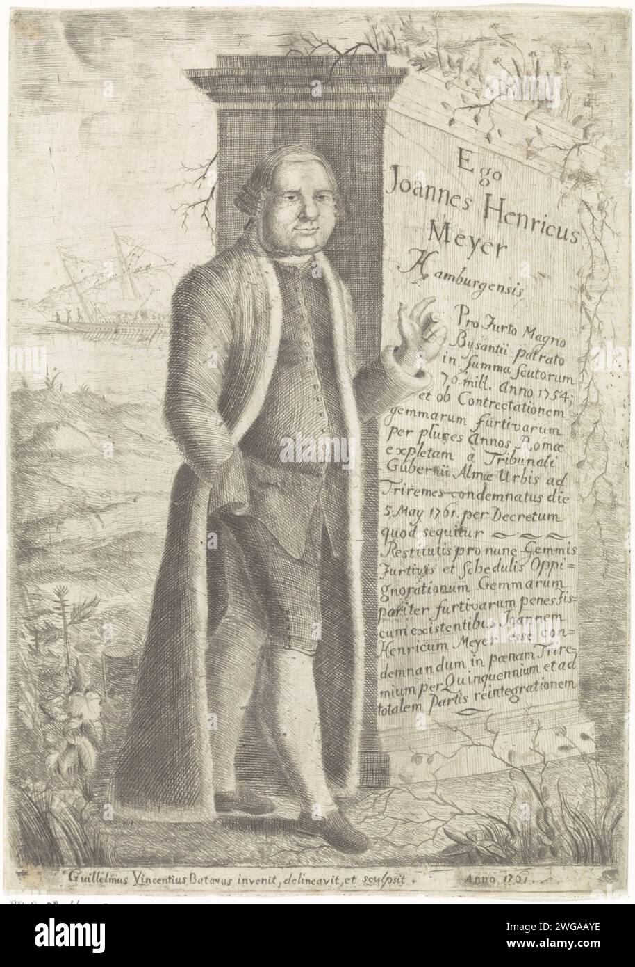 Portret Van Henry Meyer, William Vincent, 1761 print Portrait of ...