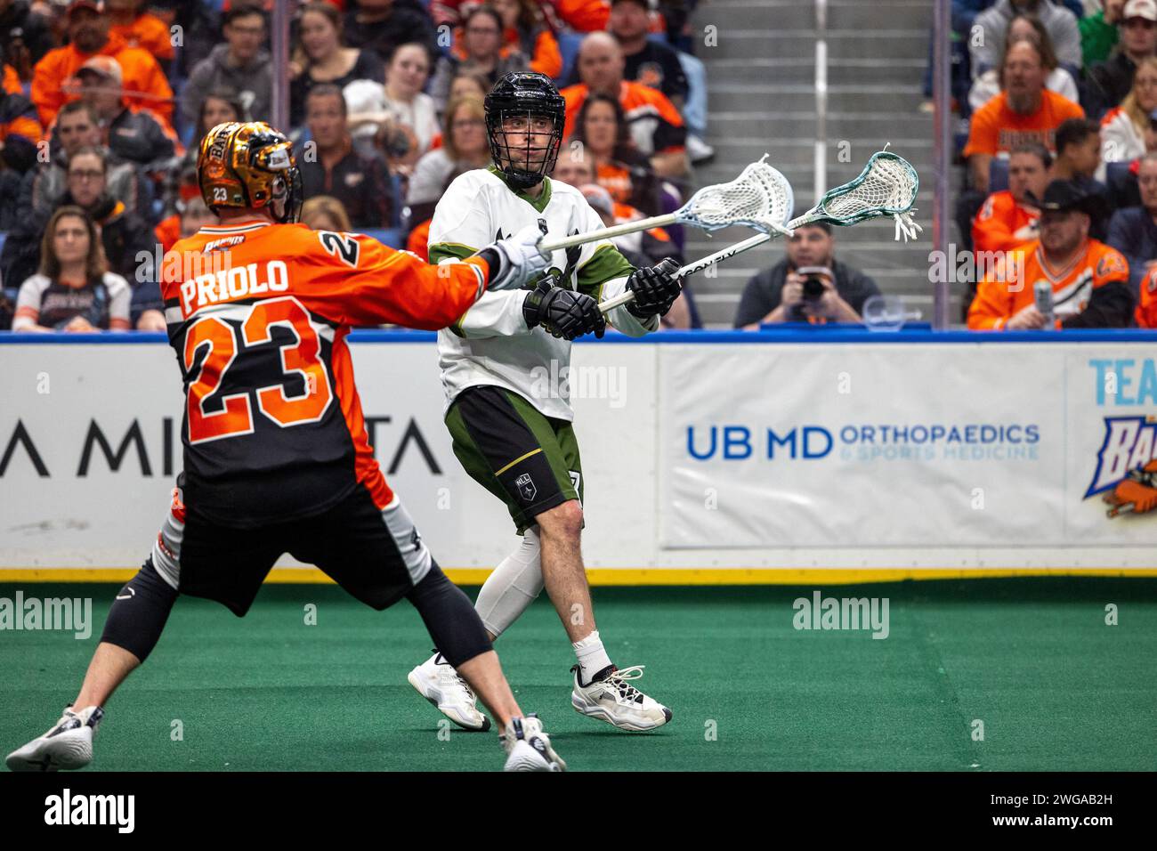 February 3rd, 2024: Rochester Knighthawks forward Connor Fields (10 ...