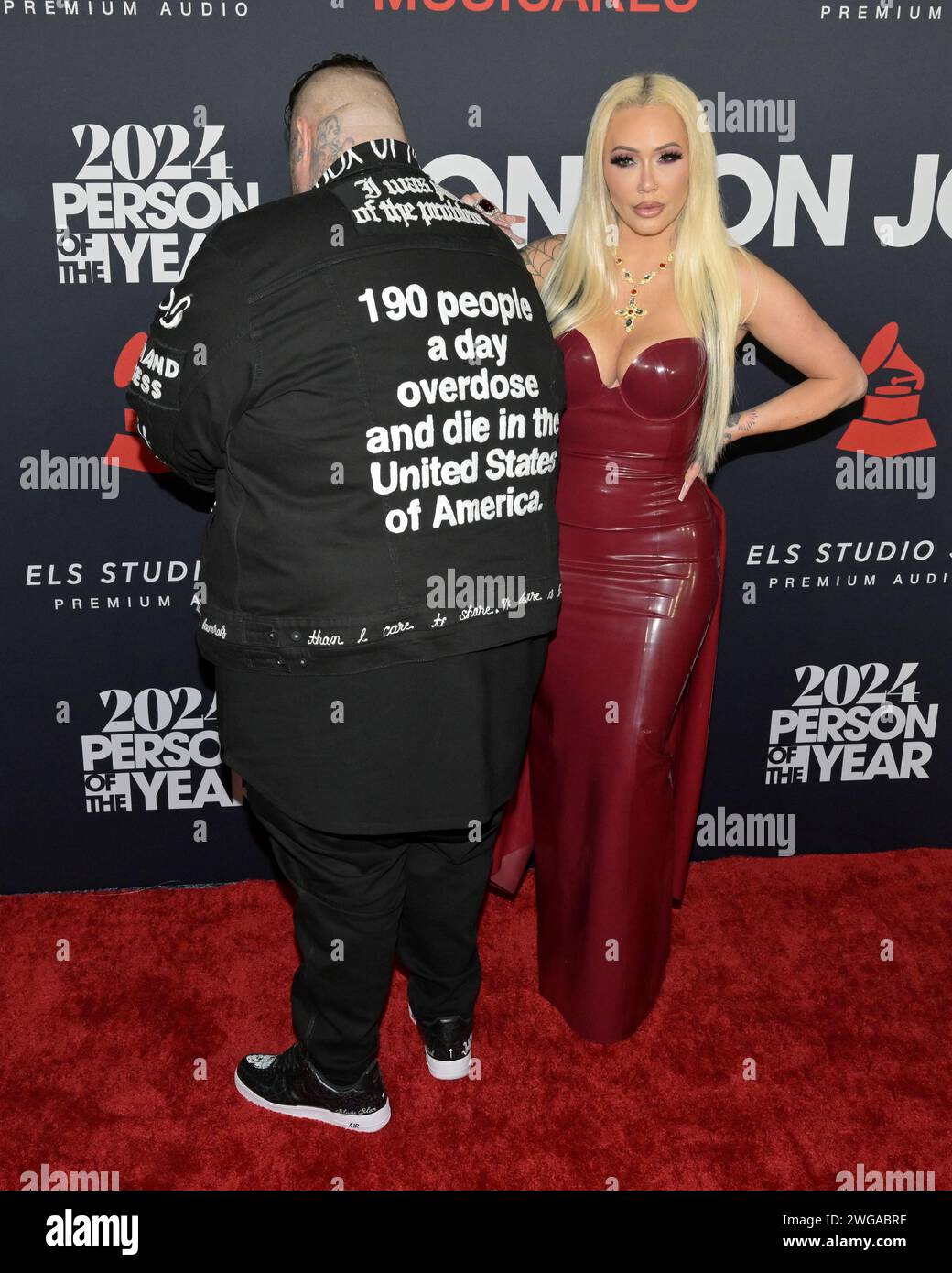 February 2, 2024, Los Angeles, California, United States: Jelly Roll ...